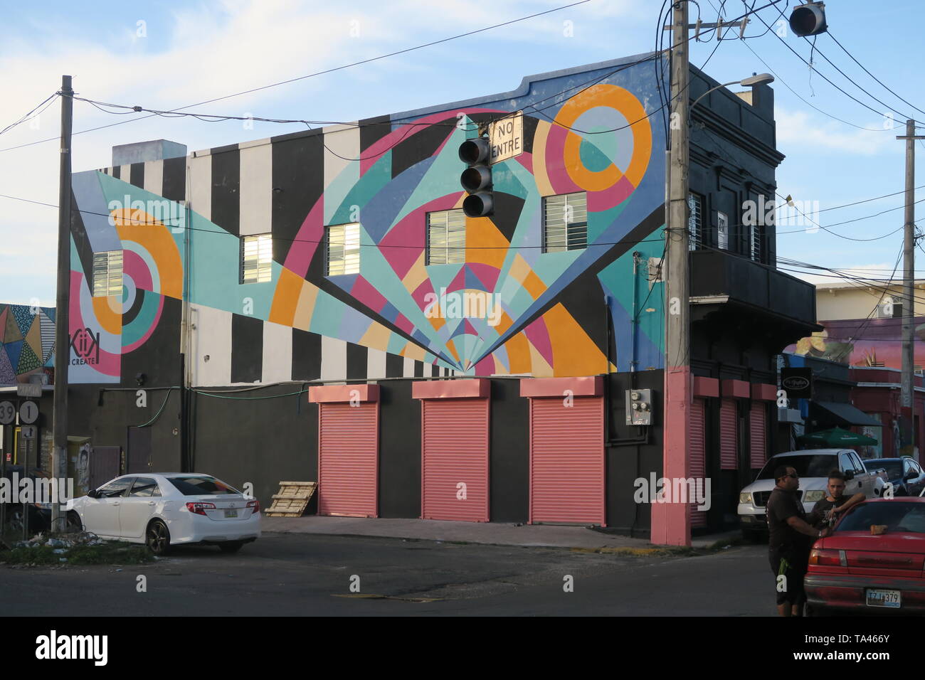 Street art, San Jose, Puerto Rico Stock Photo - Alamy