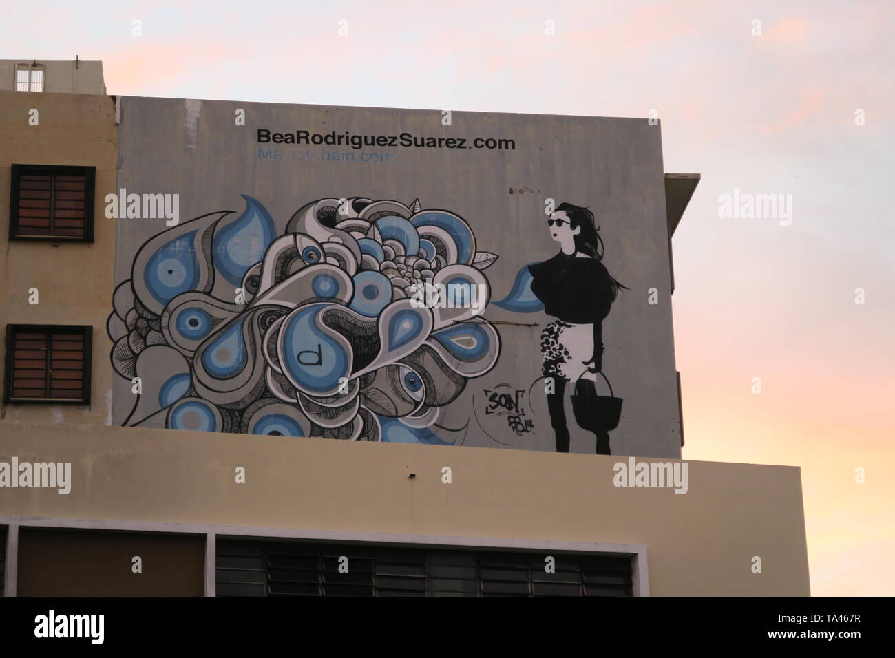 Street art, San Jose, Puerto Rico Stock Photo - Alamy