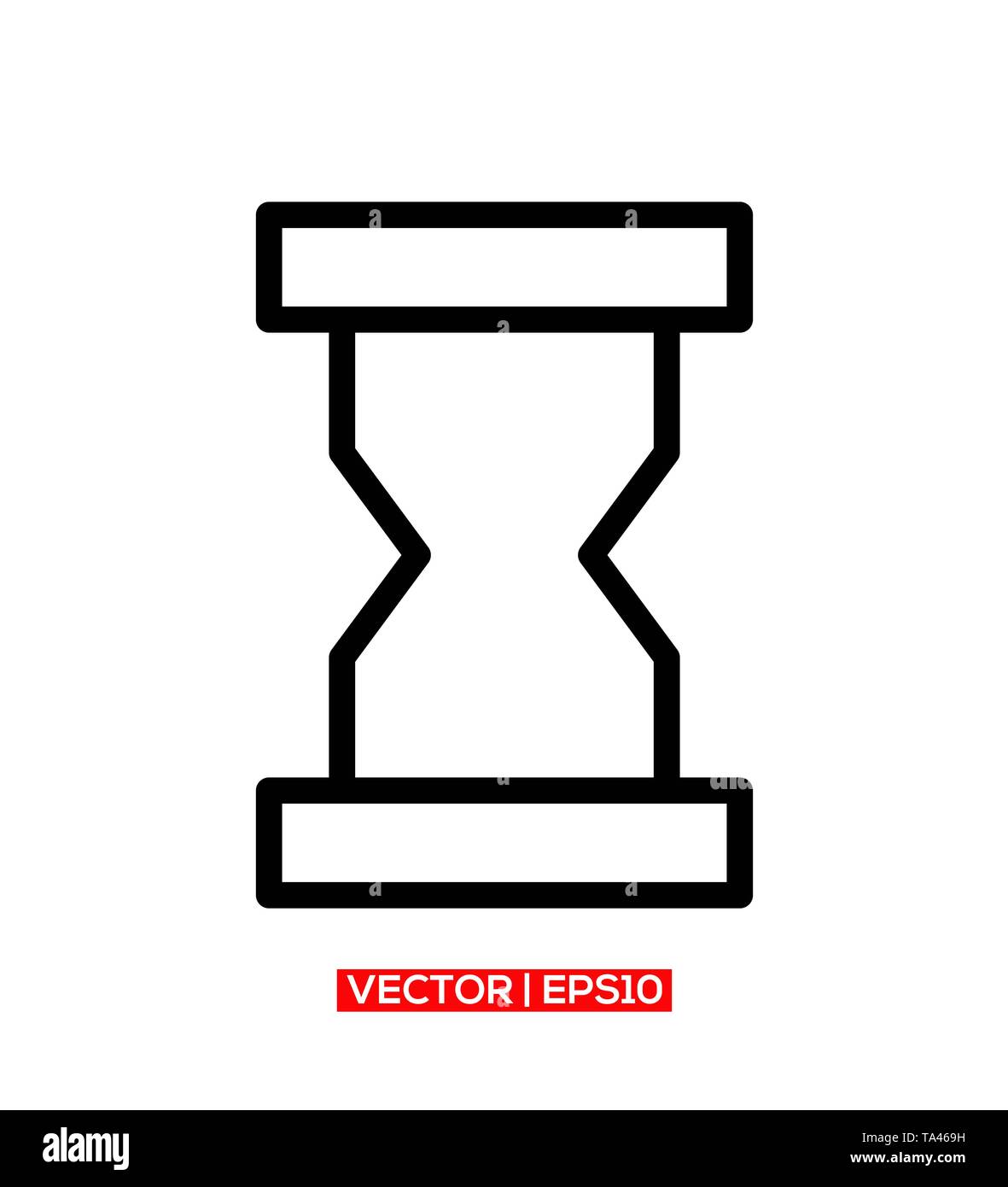 Hourglass Vector High Resolution Stock Photography and Images - Alamy