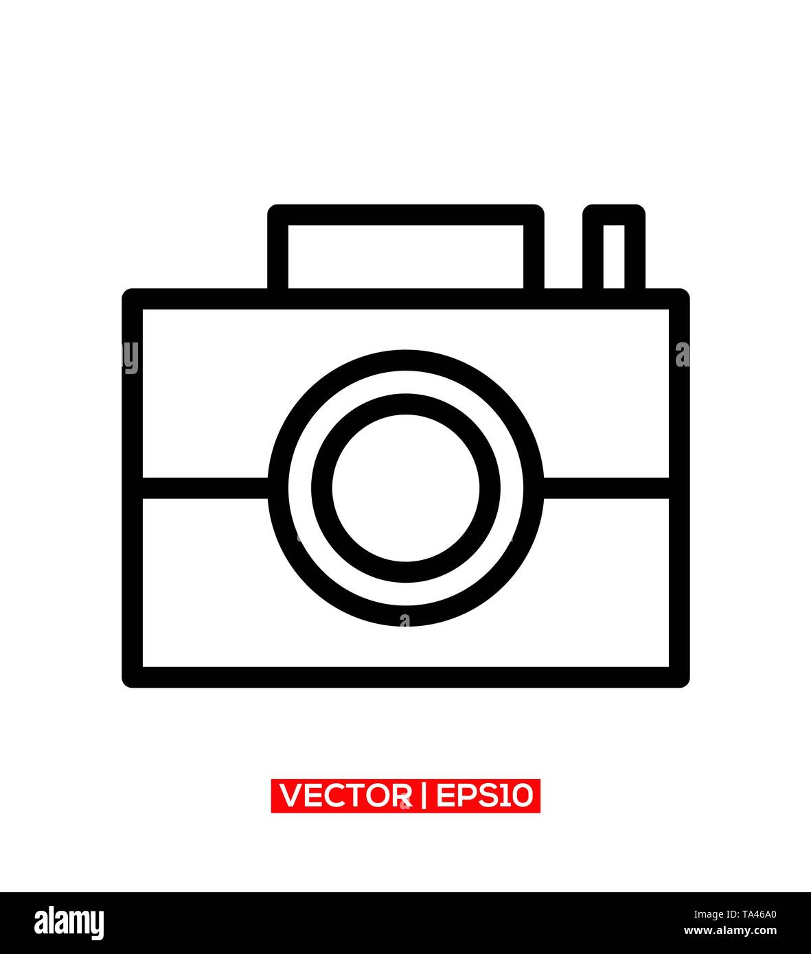 White Camera Icon