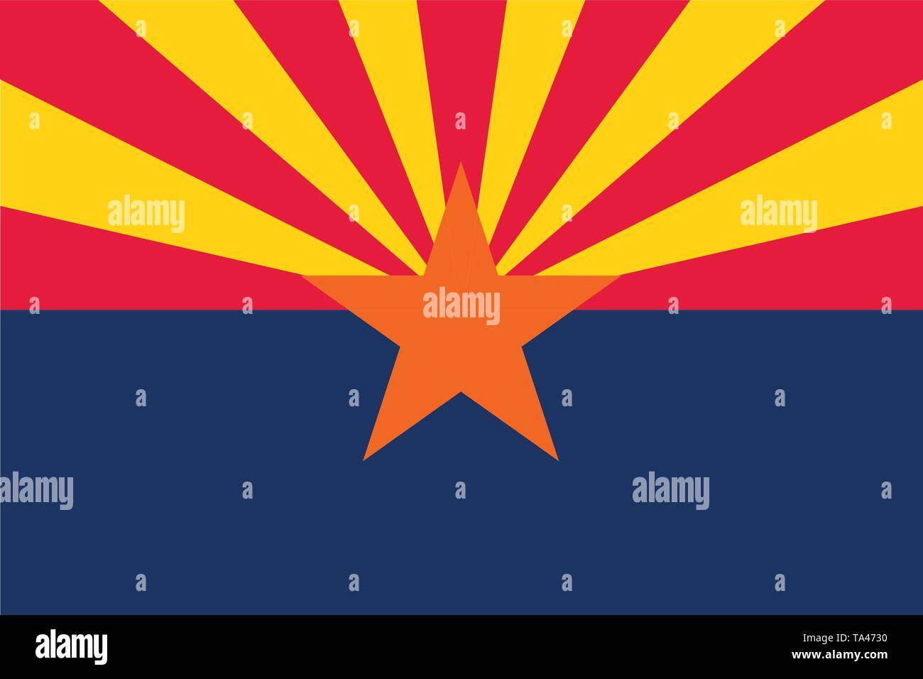 Navajo nation monument Stock Vector Images - Alamy