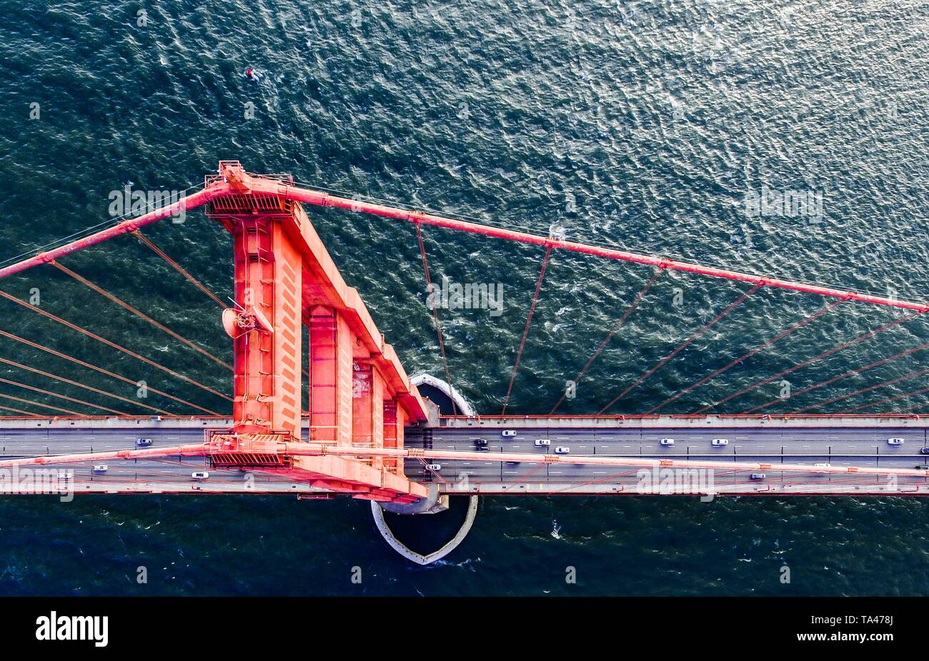 Golden Gate Bridge overlook Stock Photo - Alamy