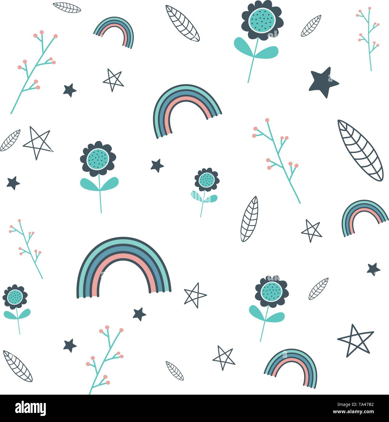 Rainbow background design, Weather climate time report meteorology sky ...