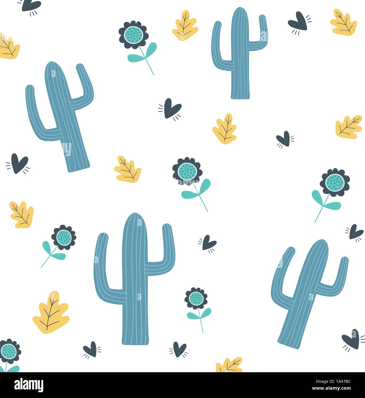 Cactus background design, Plant desert nature tropical summer mexico ...