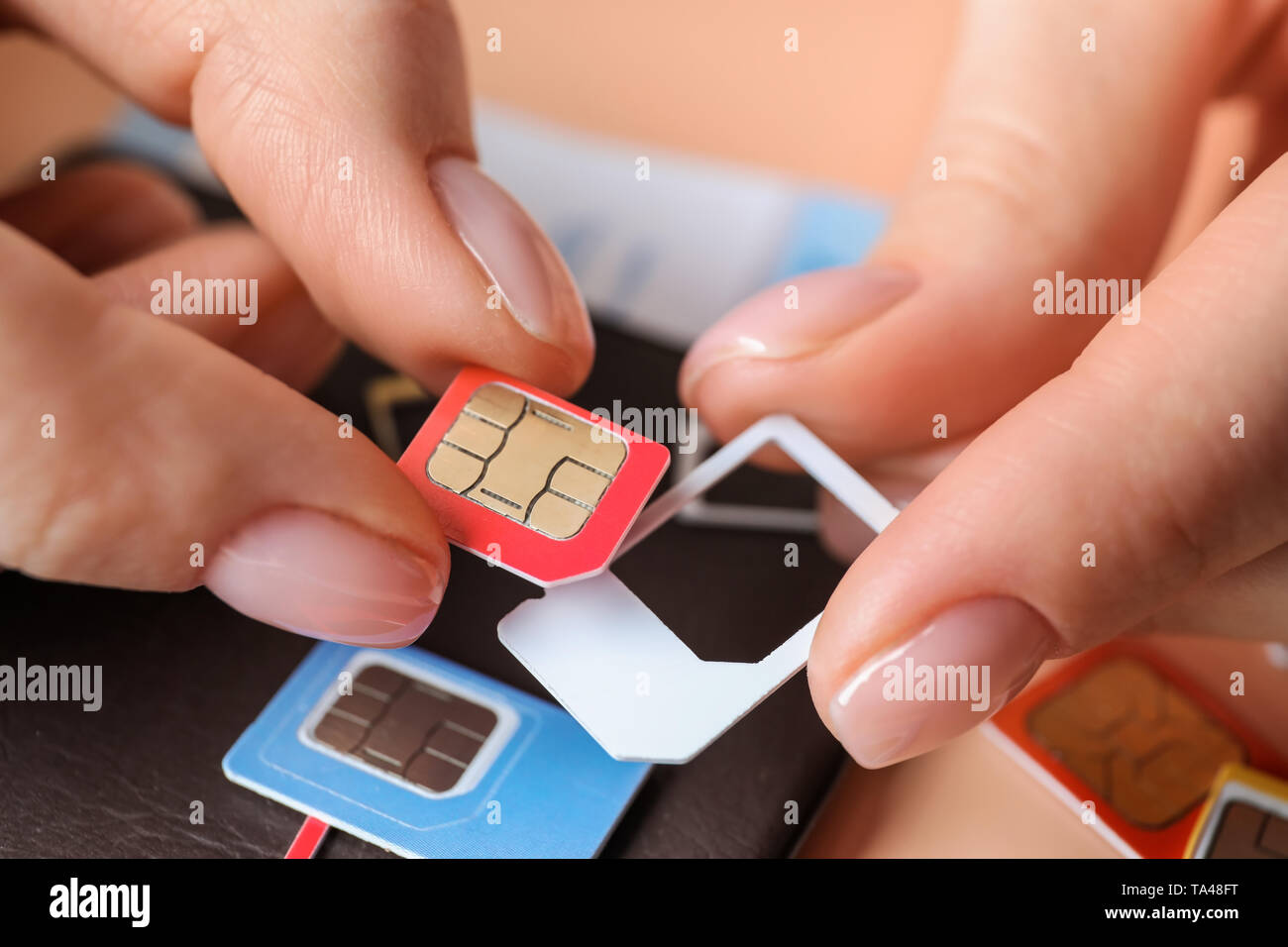 Change sim hi-res stock photography and images - Alamy