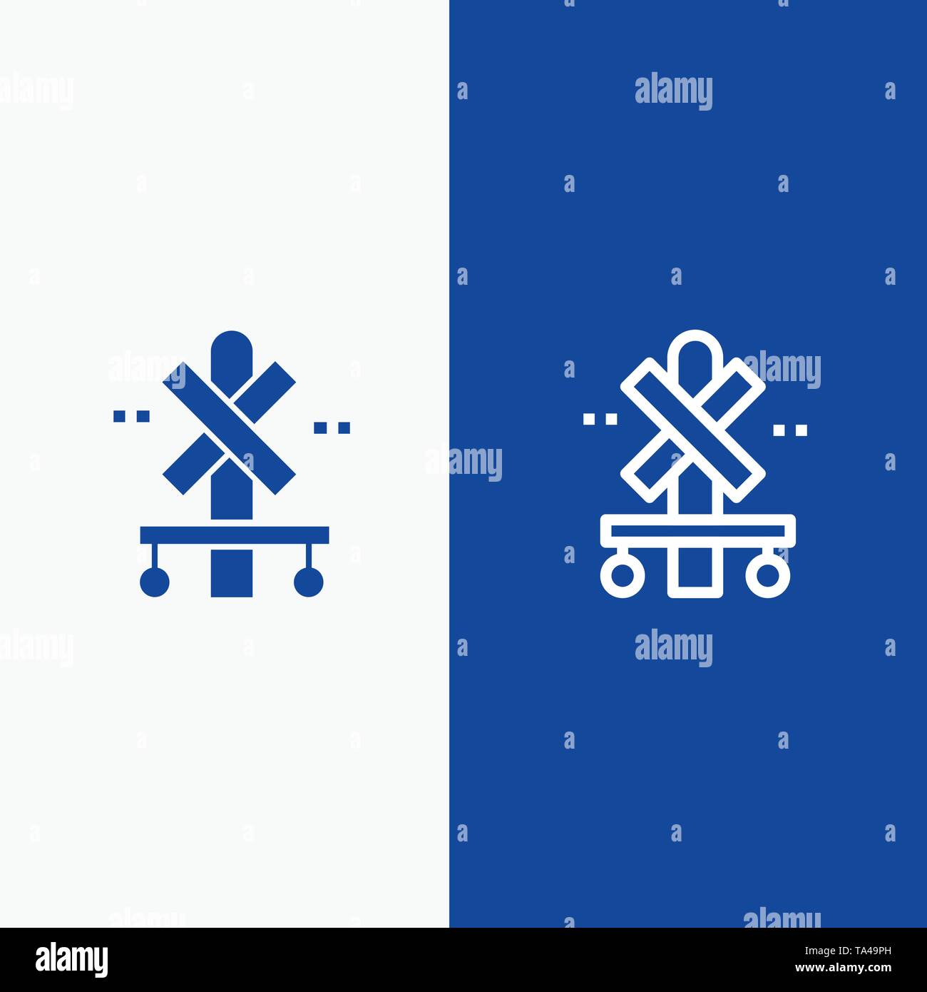 Railroad crossing sign line drawing hi-res stock photography and images ...