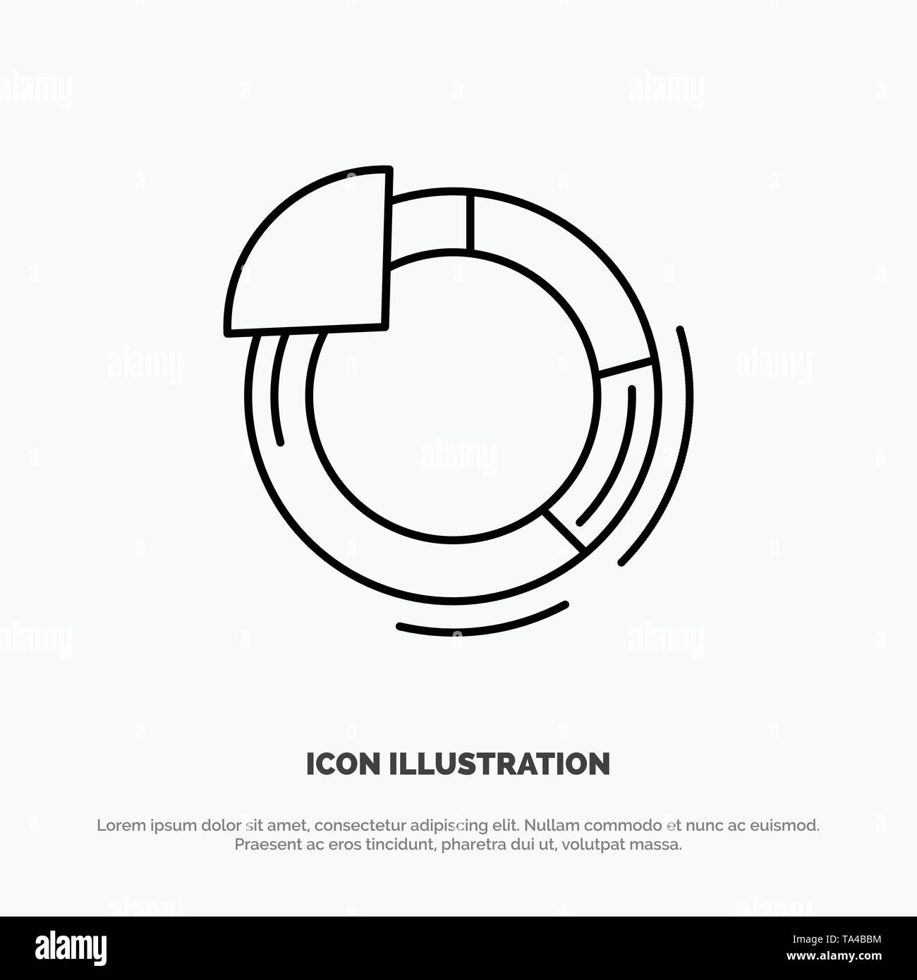 Circle pie hi-res stock photography and images - Alamy