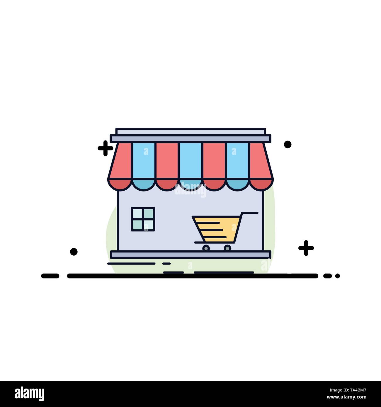 Retail blur department store Stock Vector Images - Alamy