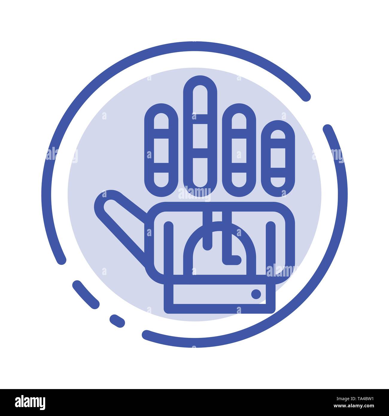Working glove Stock Vector Images - Alamy