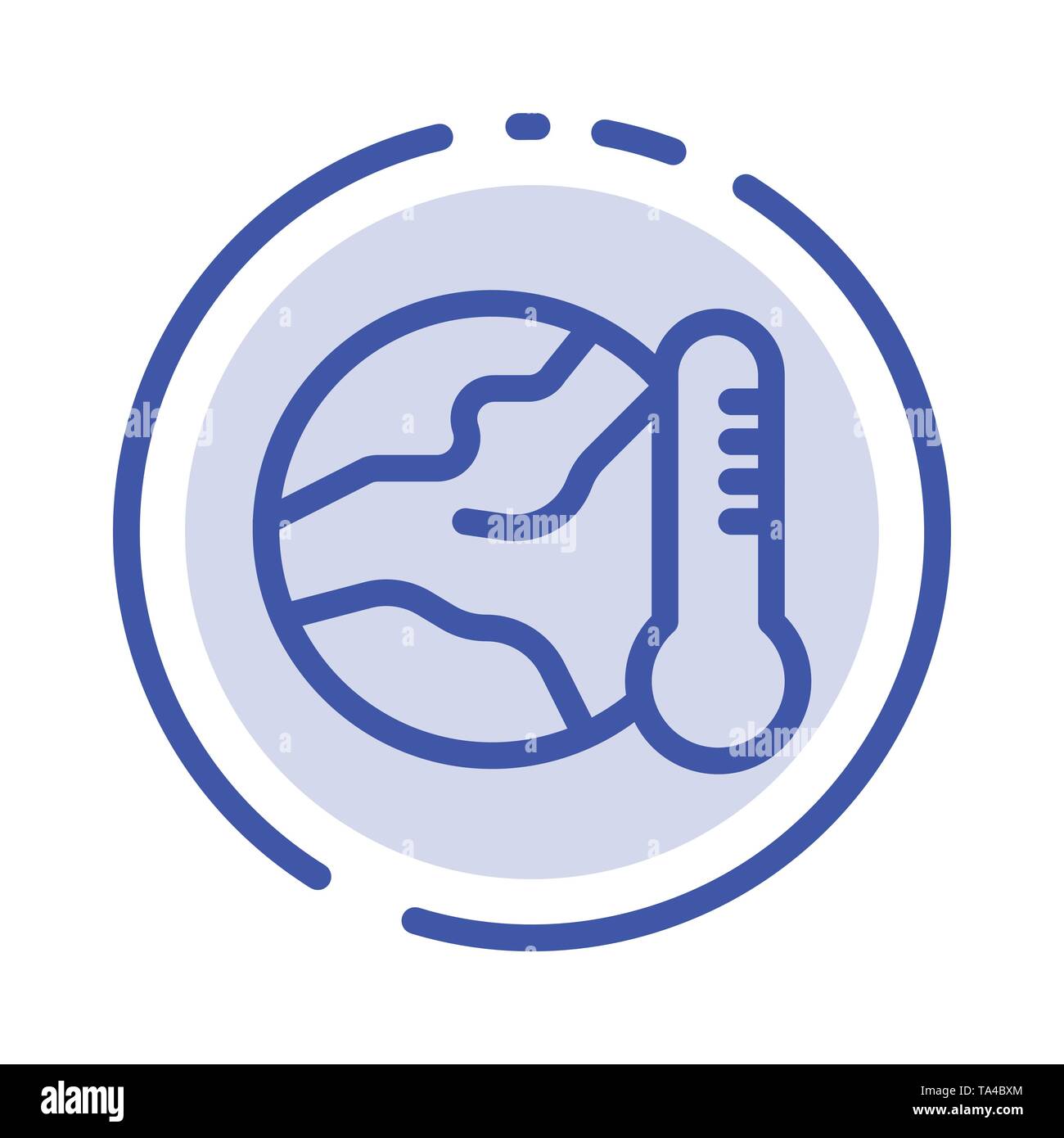 Global temperature map Stock Vector Images - Alamy