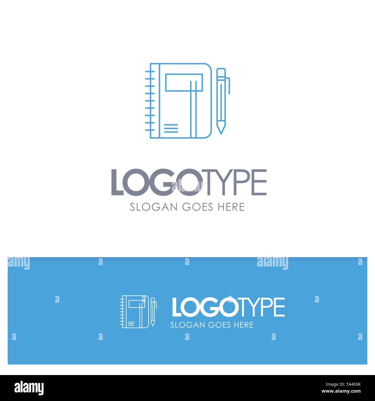 Pad business logo Stock Vector Images - Alamy