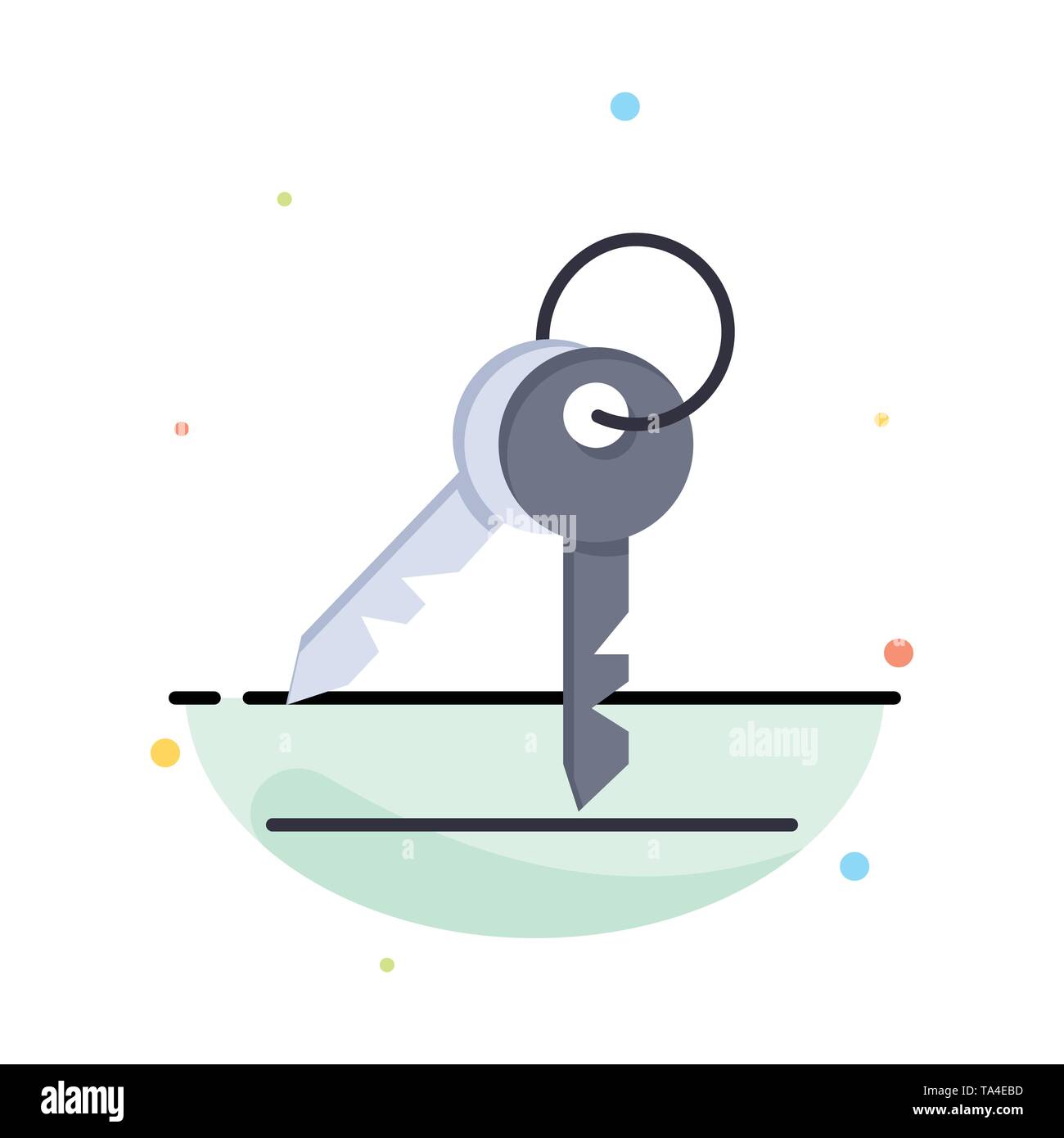 Old hotel room door Stock Vector Images - Alamy