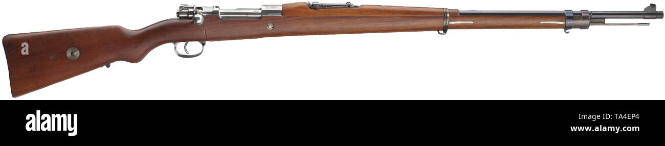 SERVICE WEAPONS, BRAZIL, rifle model 1908, calibre 7 x 57, number 2780 ...