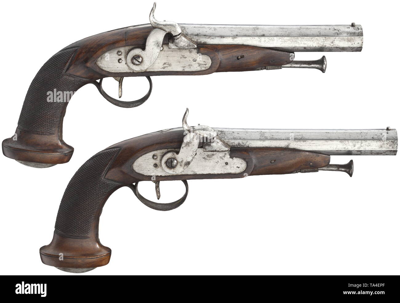 Handgun 1840 hi-res stock photography and images - Alamy