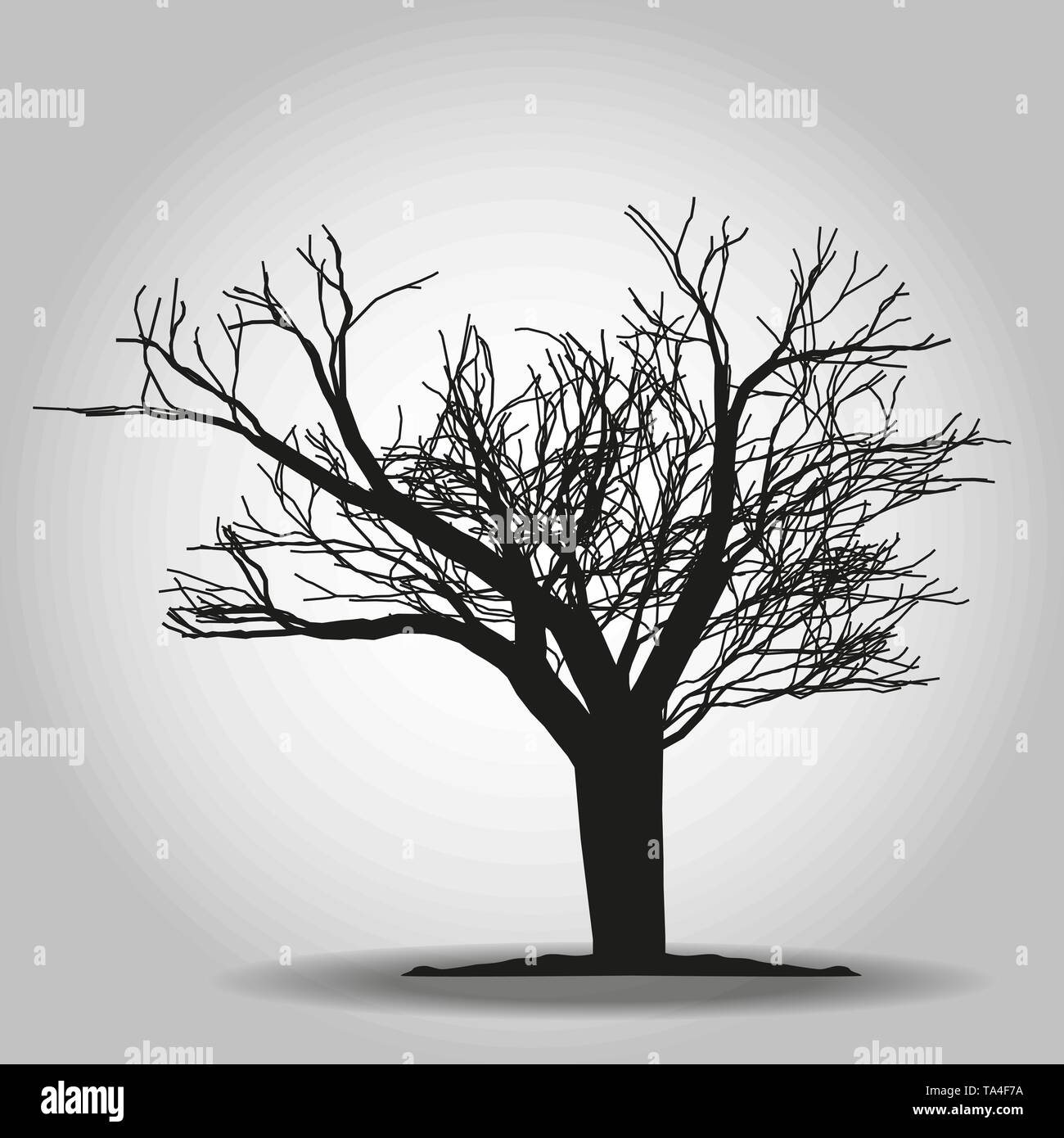 Tree icon. Forest symbol. Flat web sign on white background. Vector ...