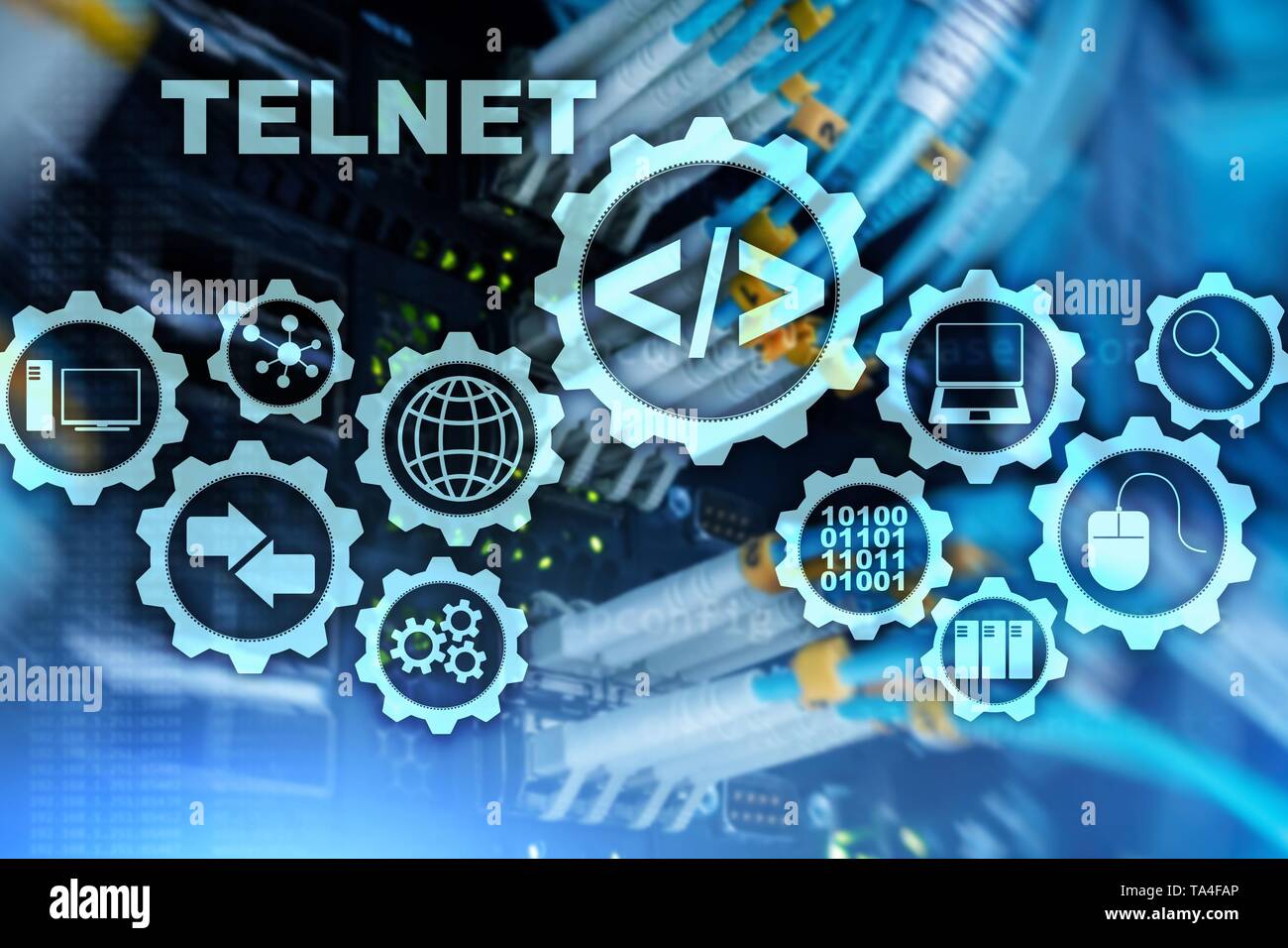 Teletype Network Protocol. Telnet Virtual terminal client. Internet and ...