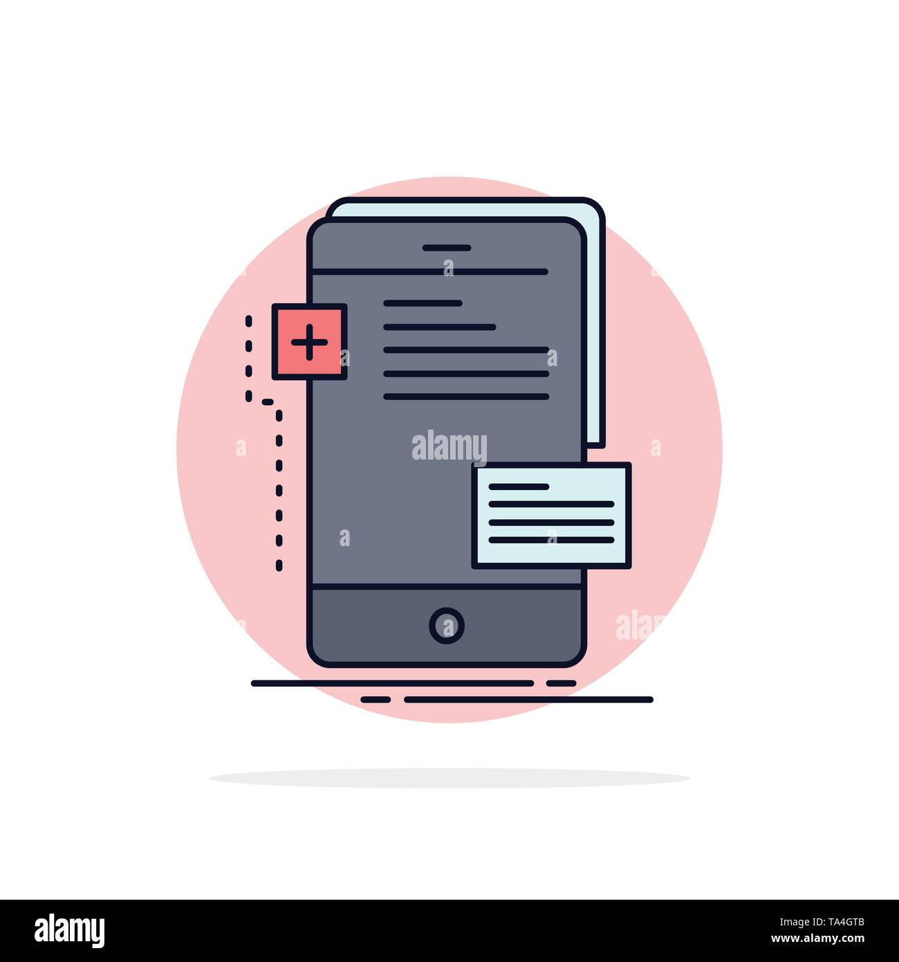 Mobile phone production test Stock Vector Images - Alamy