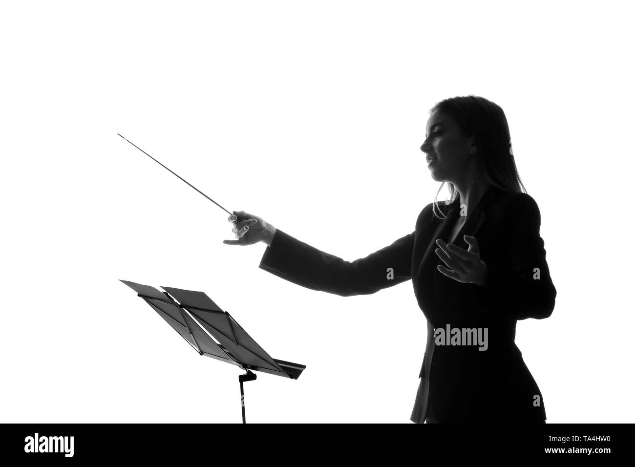 Orchestra Conductor Silhouette