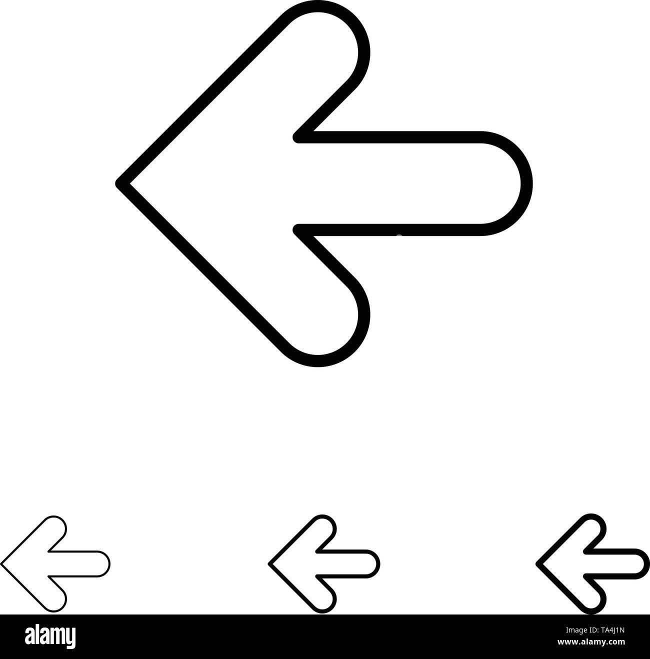 Backwards arrow Black and White Stock Photos & Images - Alamy