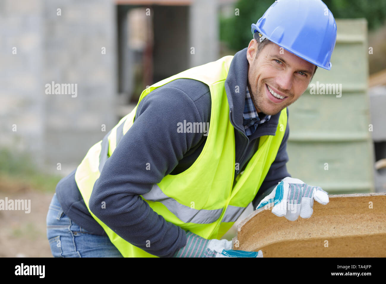 building construction and people concept Stock Photo - Alamy