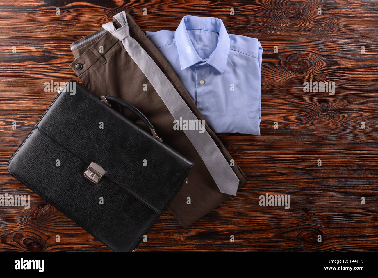 Mens leather briefcase hi-res stock photography and images - Alamy