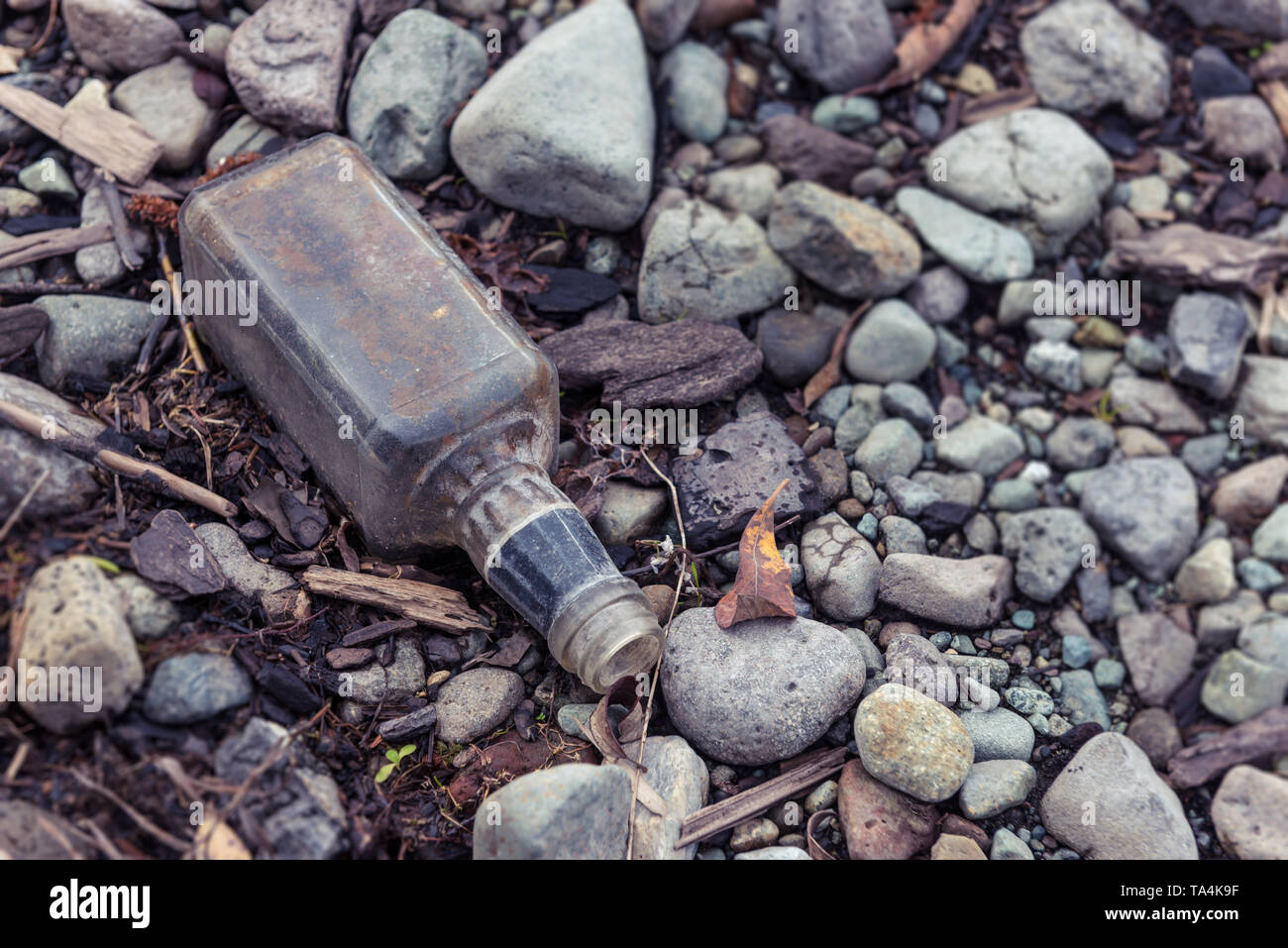 Discarded drinking bottles hi-res stock photography and images - Alamy