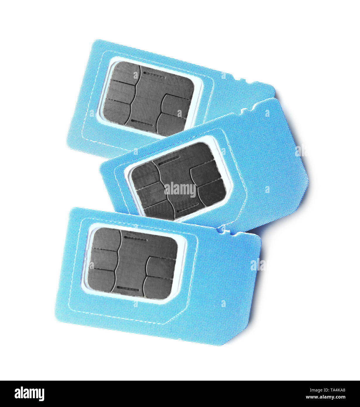 Sim cards Cut Out Stock Images & Pictures - Alamy