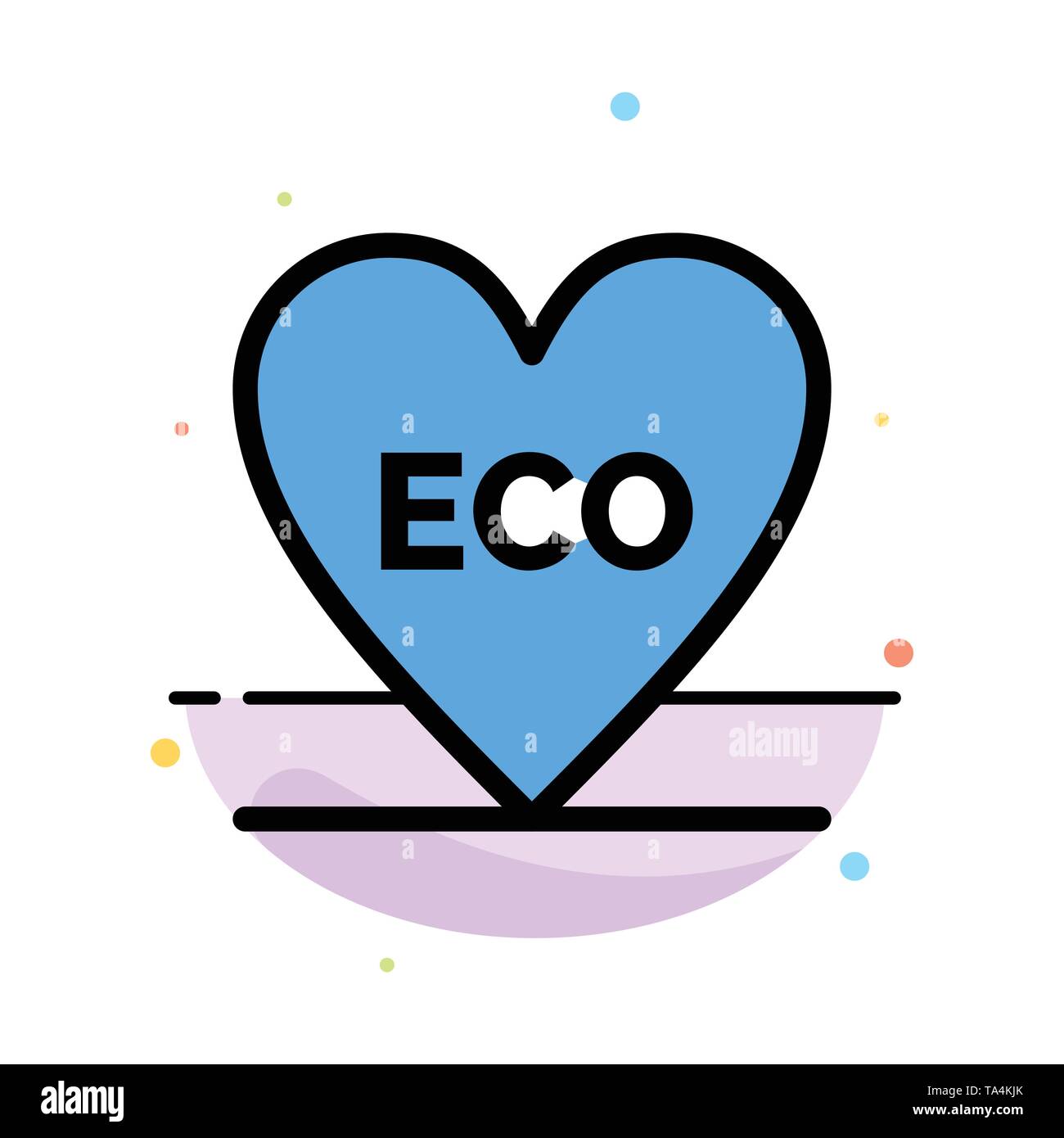 Love recycling symbol heart isolated Stock Vector Images - Alamy