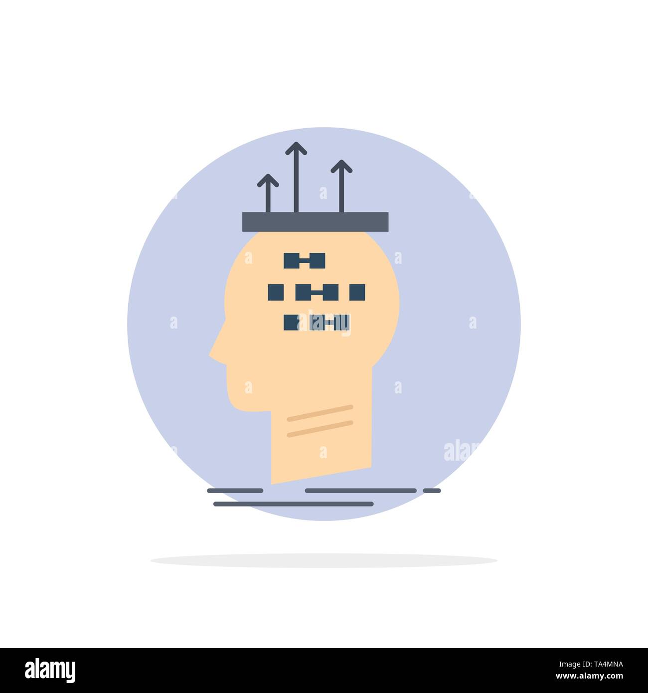 Active brain anatomy Stock Vector Images - Alamy