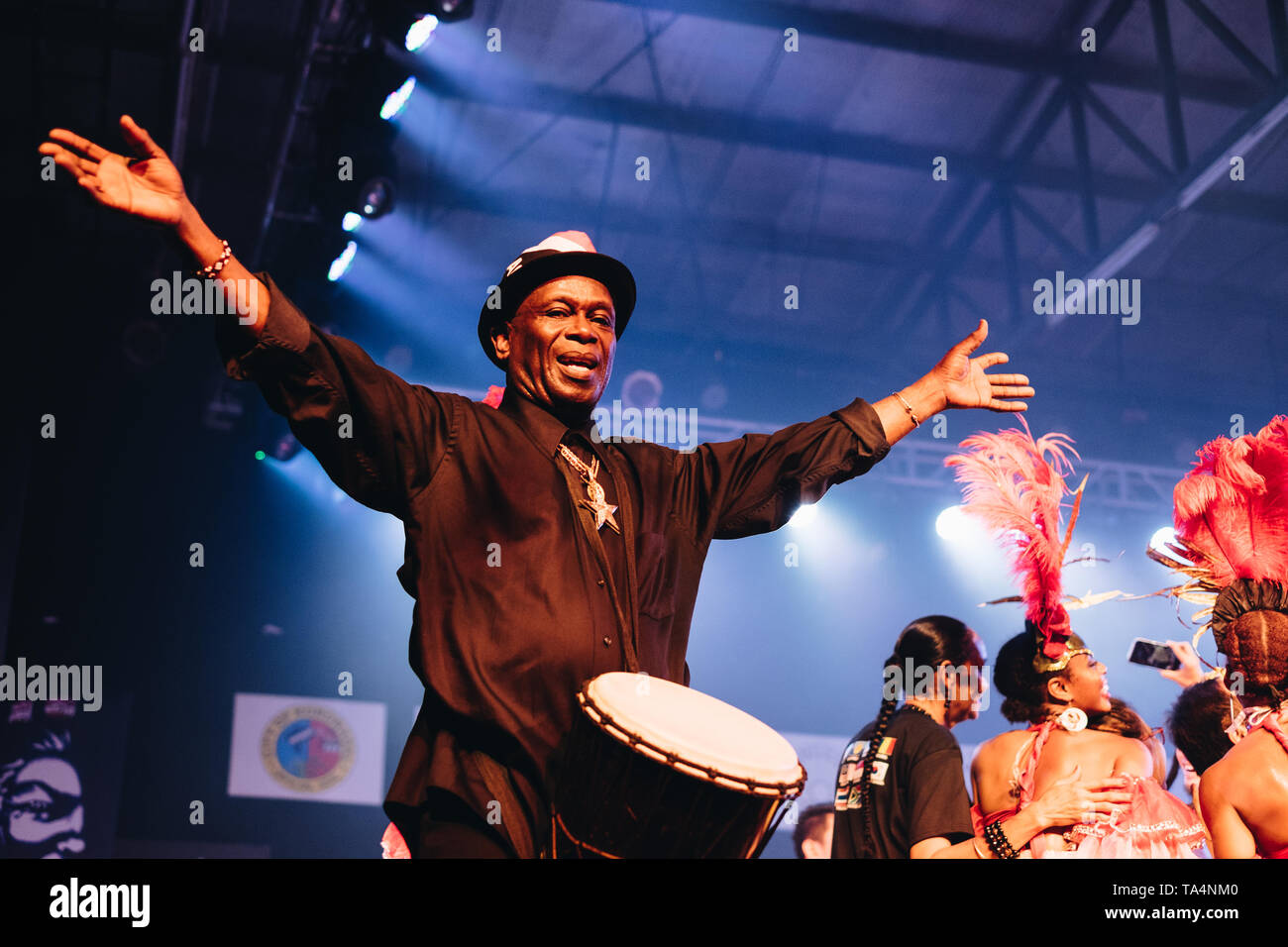 Koronadal, PH - August 18, 2018: Delegates from Caribbean Islands after ...