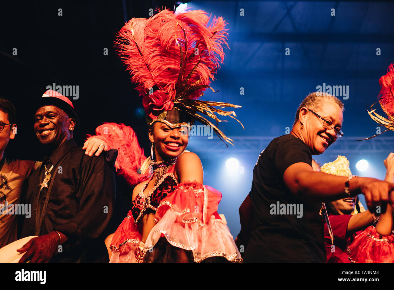 Koronadal, PH - August 18, 2018: Delegates from Caribbean Islands after ...