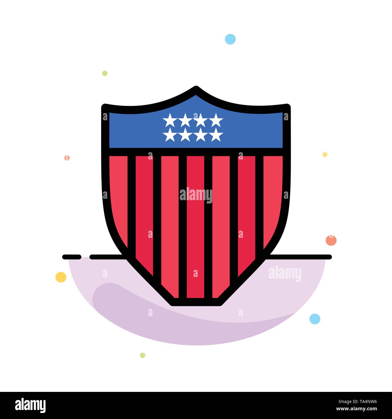 American shield hi-res stock photography and images - Alamy