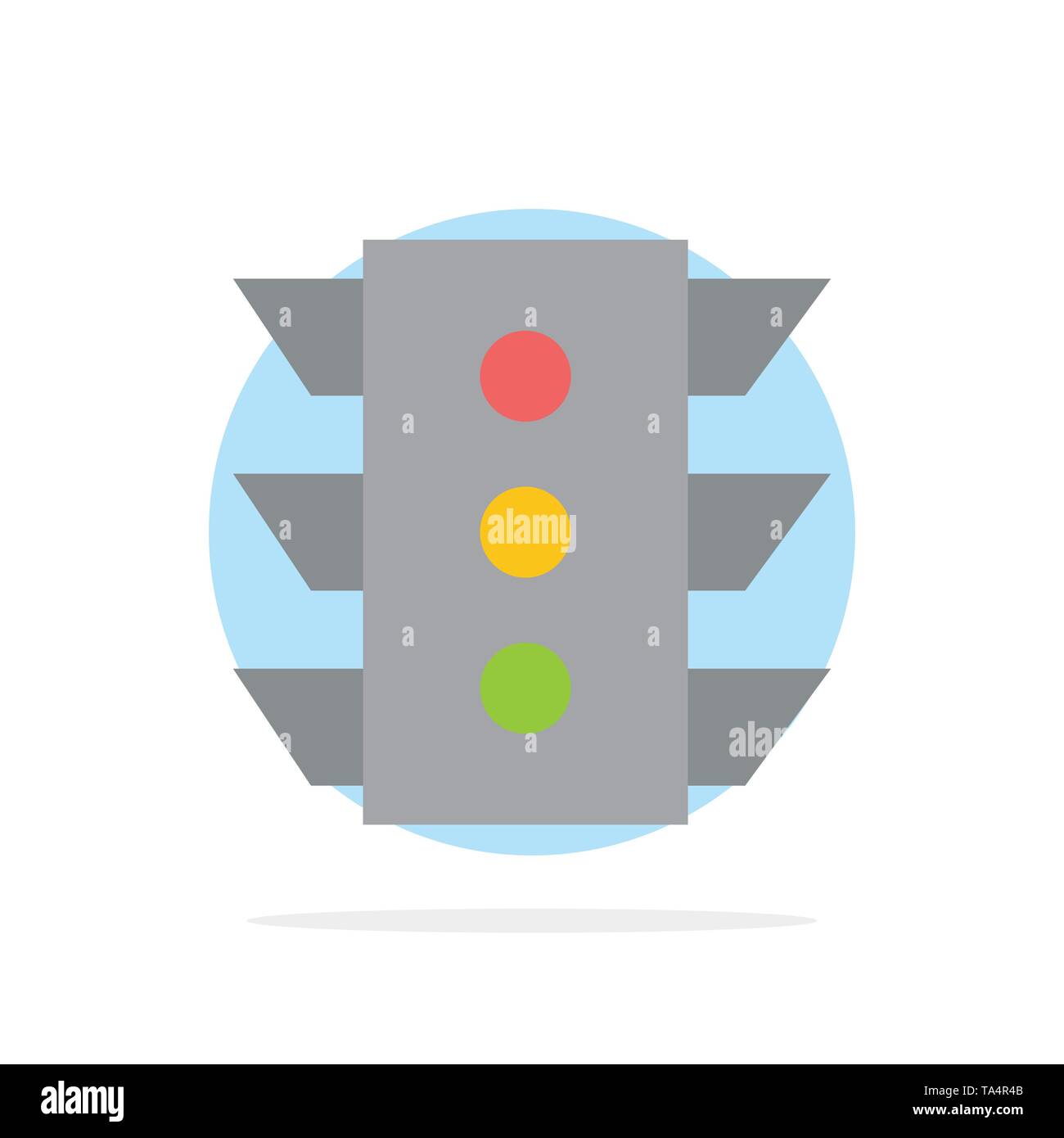 Illuminated crossing signal Stock Vector Images - Alamy