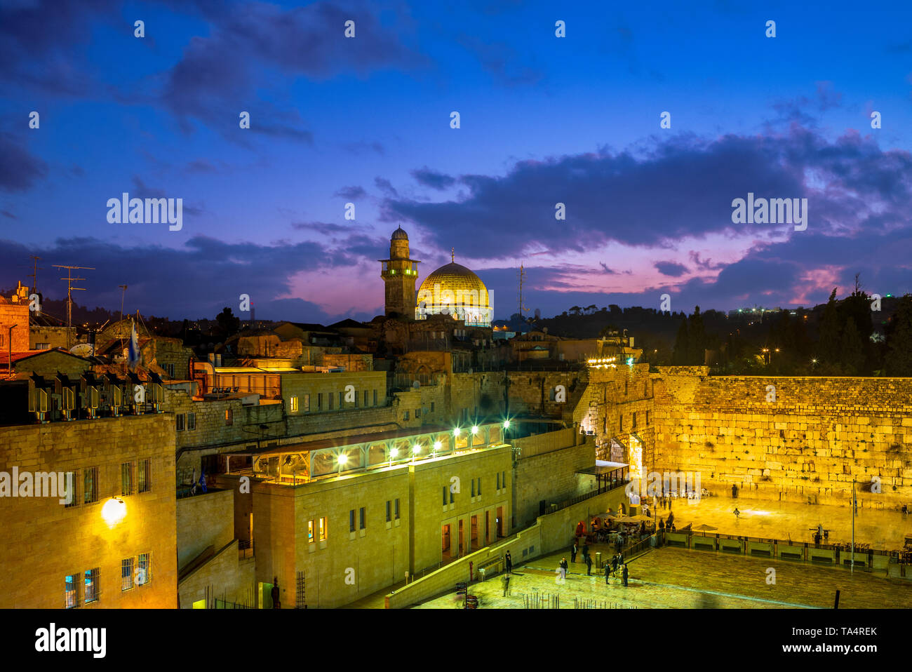 Jerusalem western wailing wall hi-res stock photography and images - Alamy