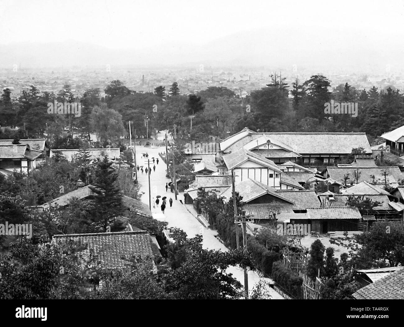 Vintage kyoto hi-res stock photography and images - Alamy