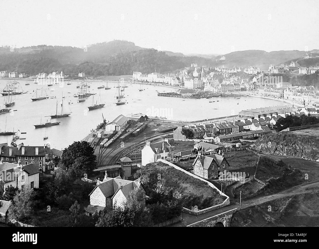 Oban panorama hi-res stock photography and images - Alamy