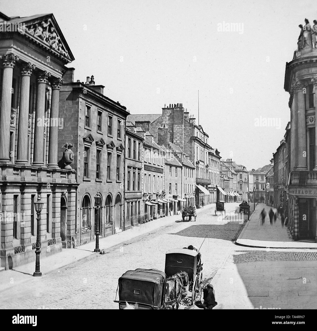 Inverness High Street, Scotland Stock Photo - Alamy