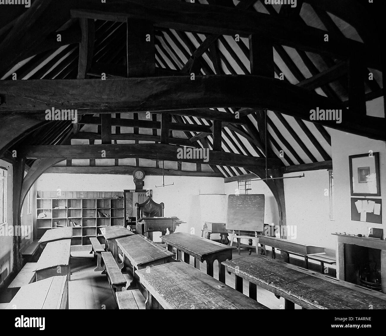 Edwardian school classroom hi-res stock photography and images - Alamy