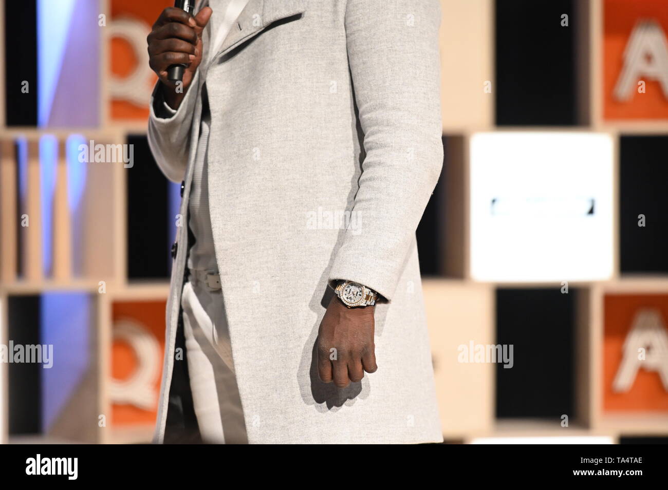 Toronto , Canada - 21 May 2019; Akon, Global artist & Akoin chairman ...