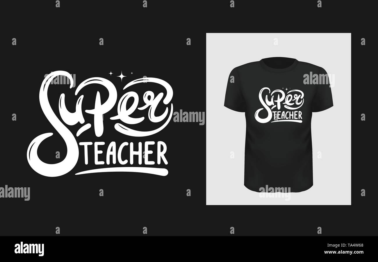 Teacher strong Stock Vector Images - Alamy