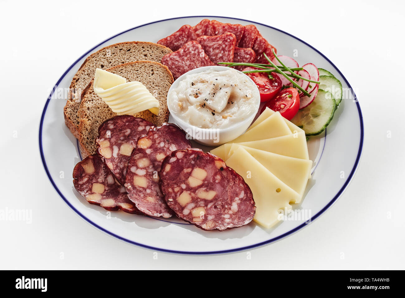 German Sausage Platter