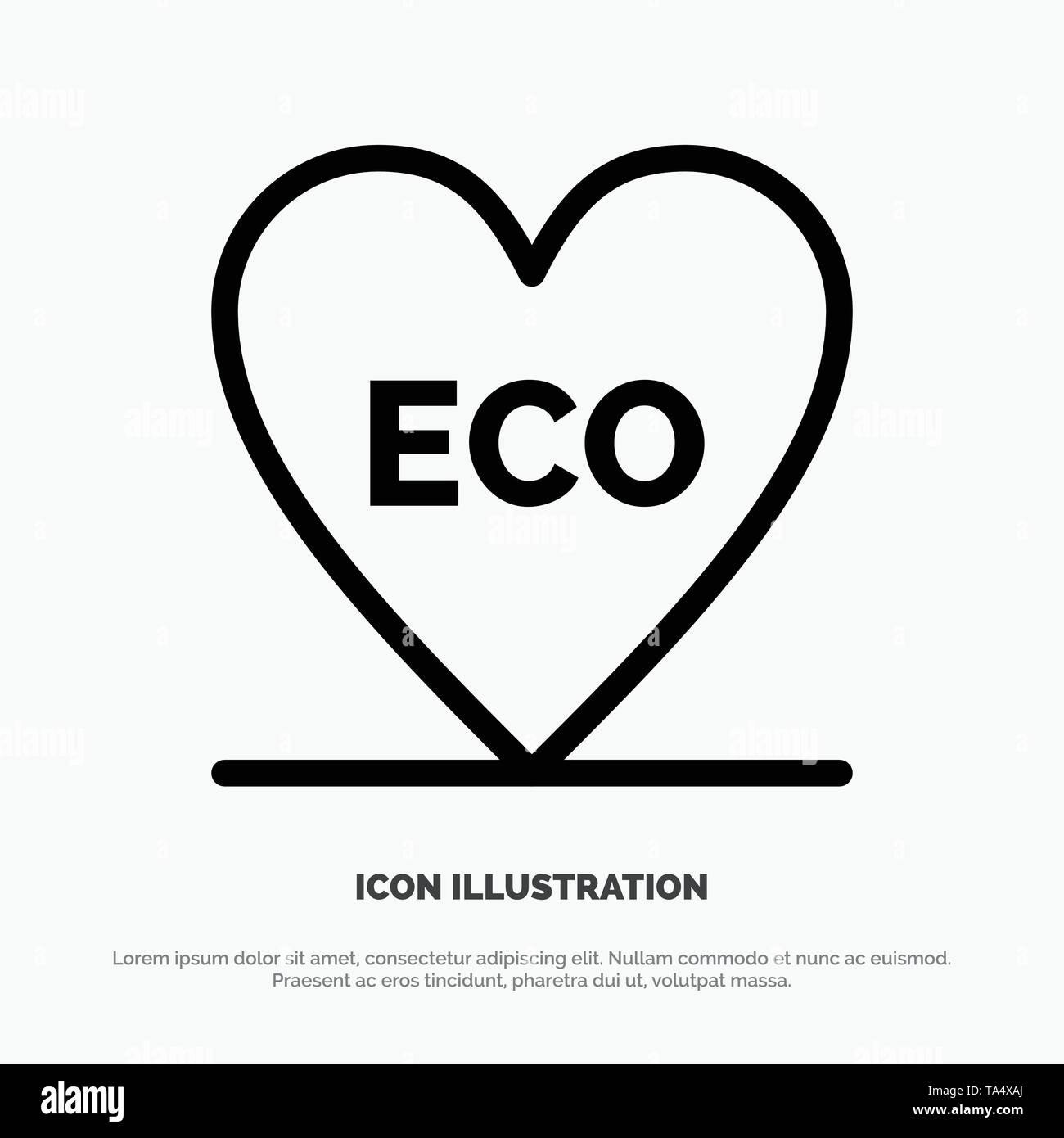 Love Environment Stock Vector Images - Alamy