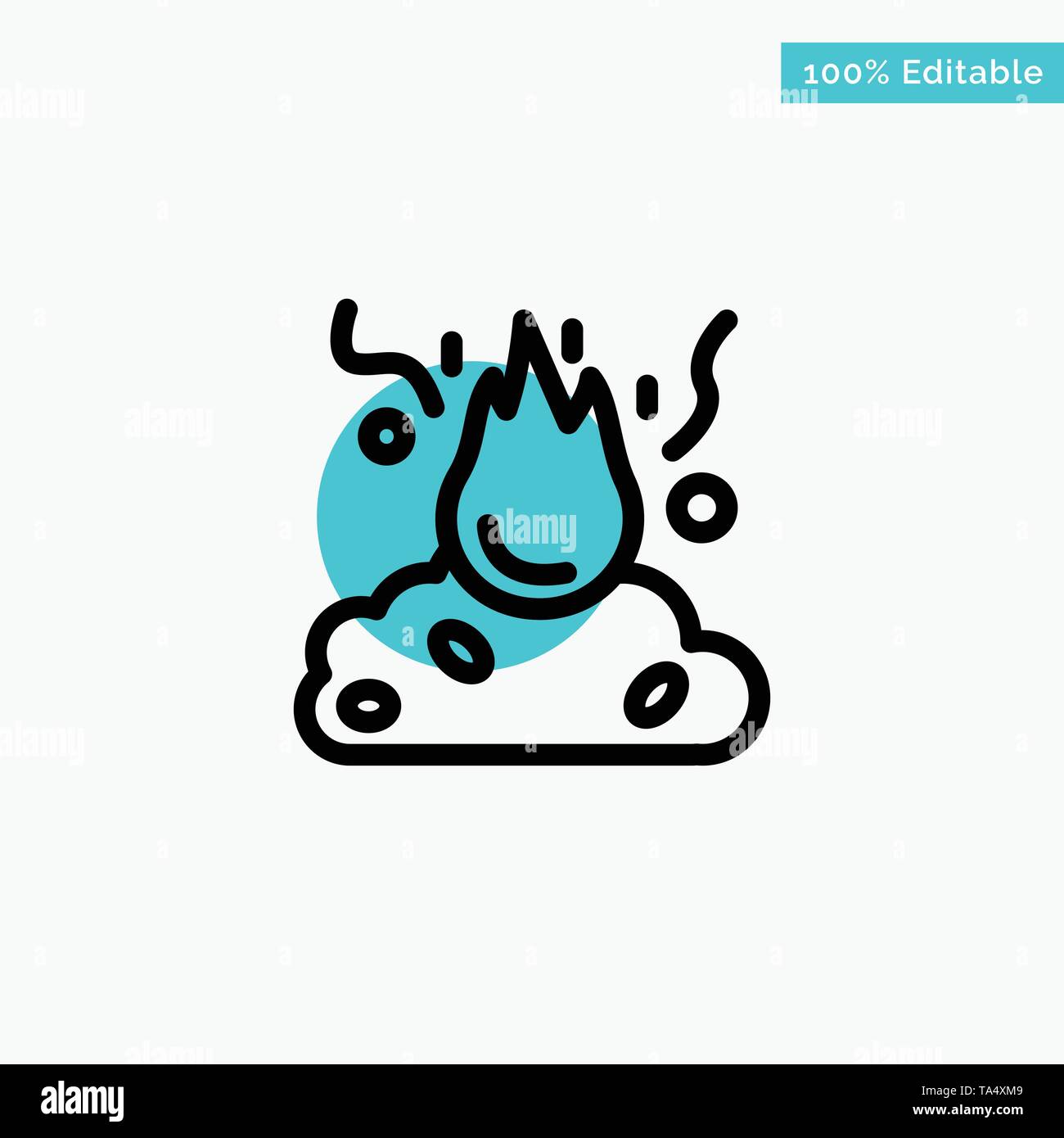 Fire hay Stock Vector Images - Alamy