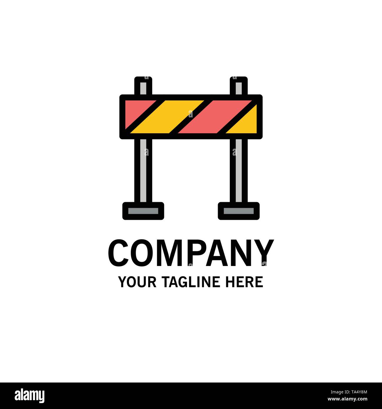 Barricade logo hi-res stock photography and images - Alamy