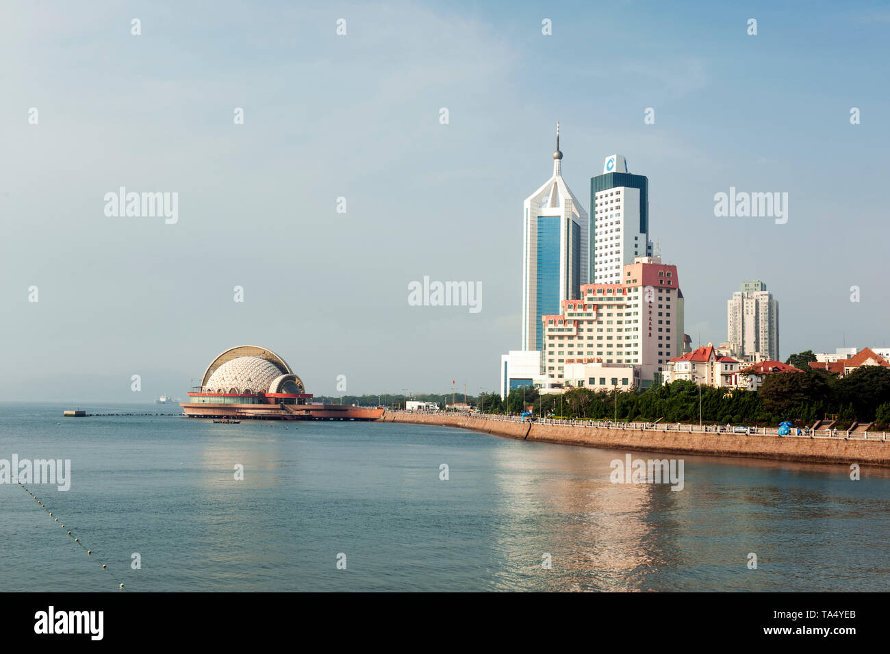 Coastal scenery of Qingdao, Shandong, China Stock Photo - Alamy