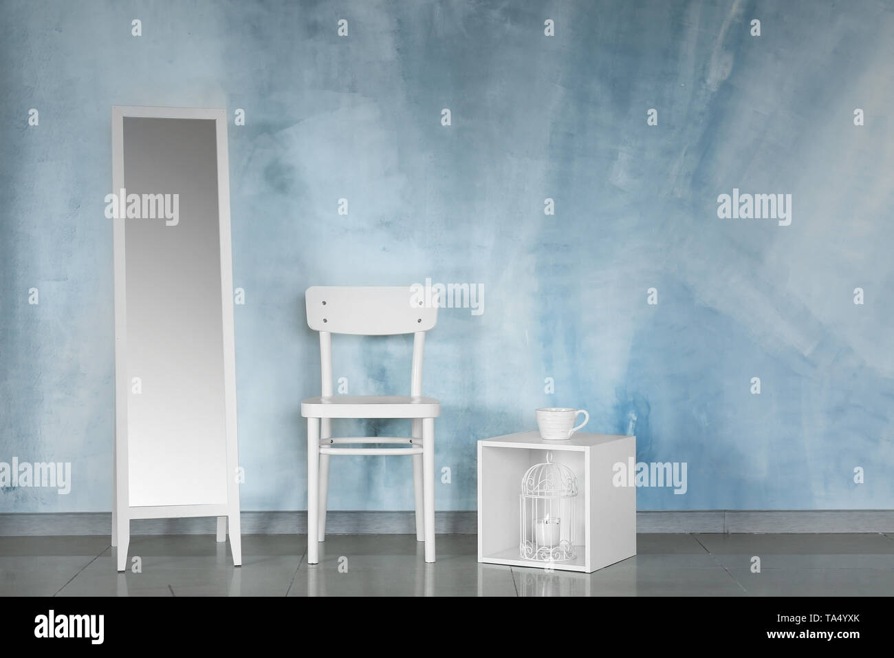Chair with stand hi-res stock photography and images - Alamy