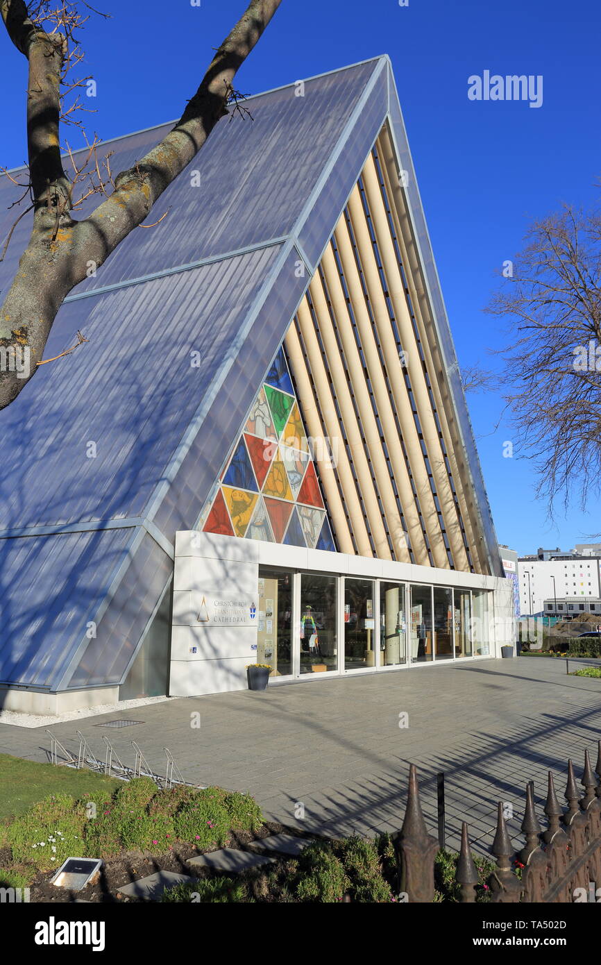 Transitional Cathedral, Christchurch, New Zealand Stock Photo - Alamy