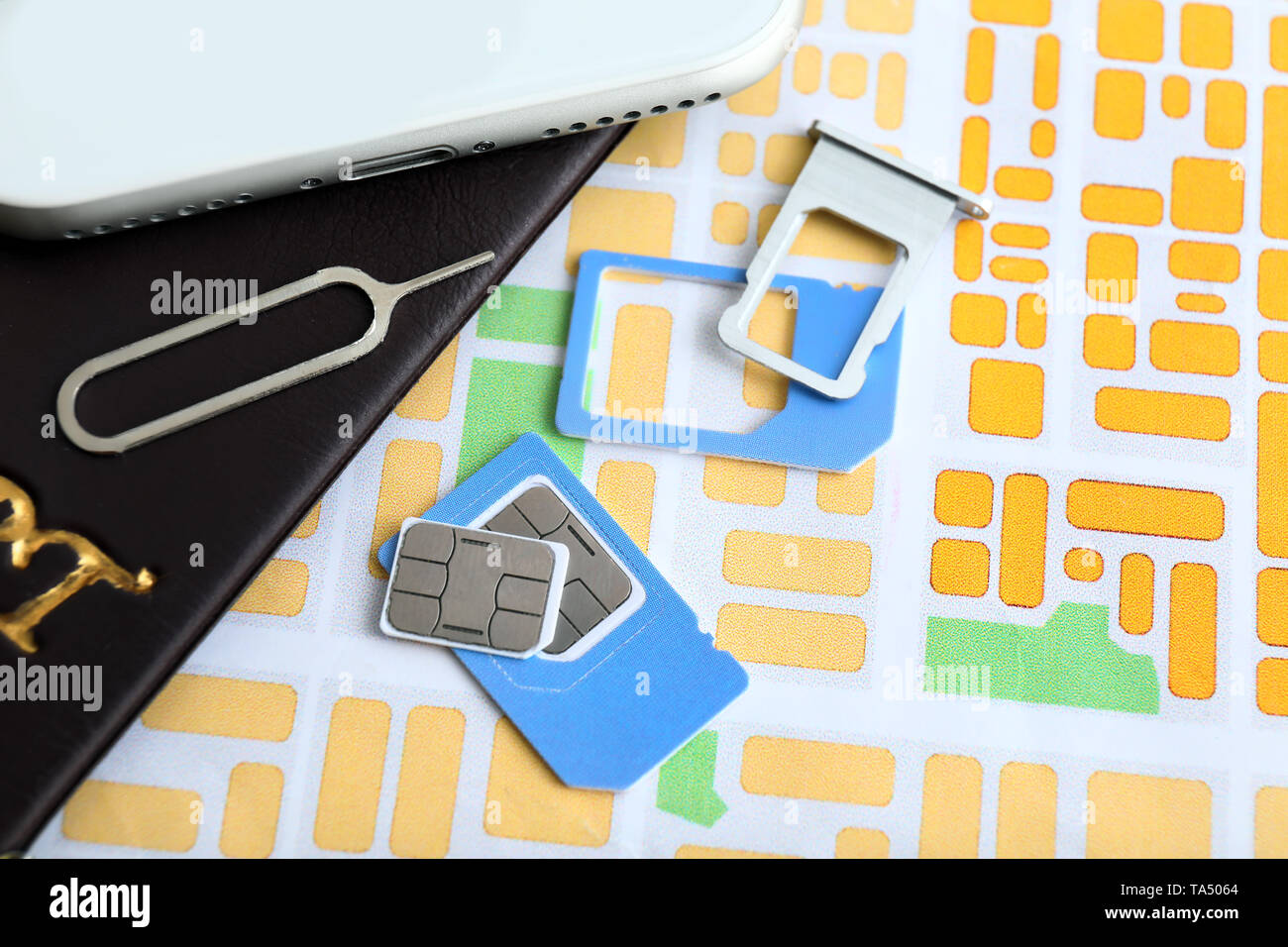 Prepaid map hi-res stock photography and images - Alamy