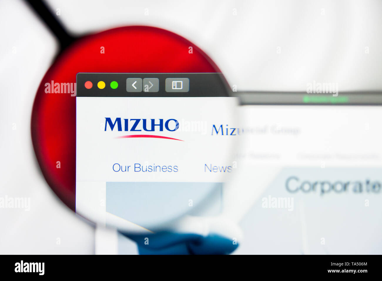 Mizuho logo hi-res stock photography and images - Alamy