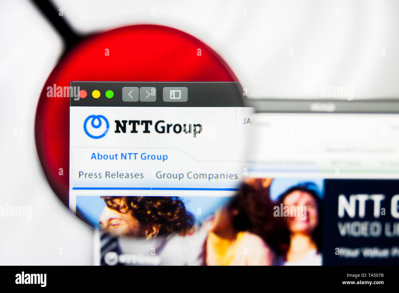 Logo ntt data hi-res stock photography and images - Alamy